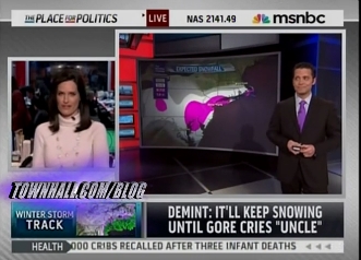 Meteorologist Dissed On MSNBC For Not Refuting DeMint's Gore Joke