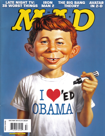 Shocking Mad Magazine Cover: I 'Loved' Obama